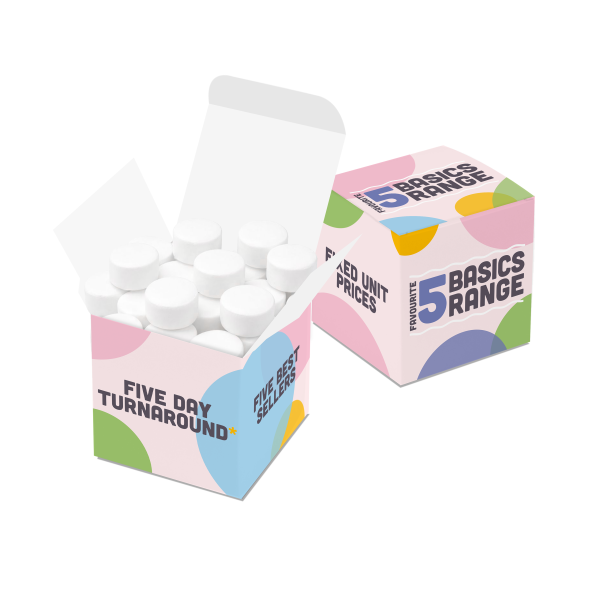 Basics Range – Eco Mini Cube – Midi Mints - Brooklands Confectionery